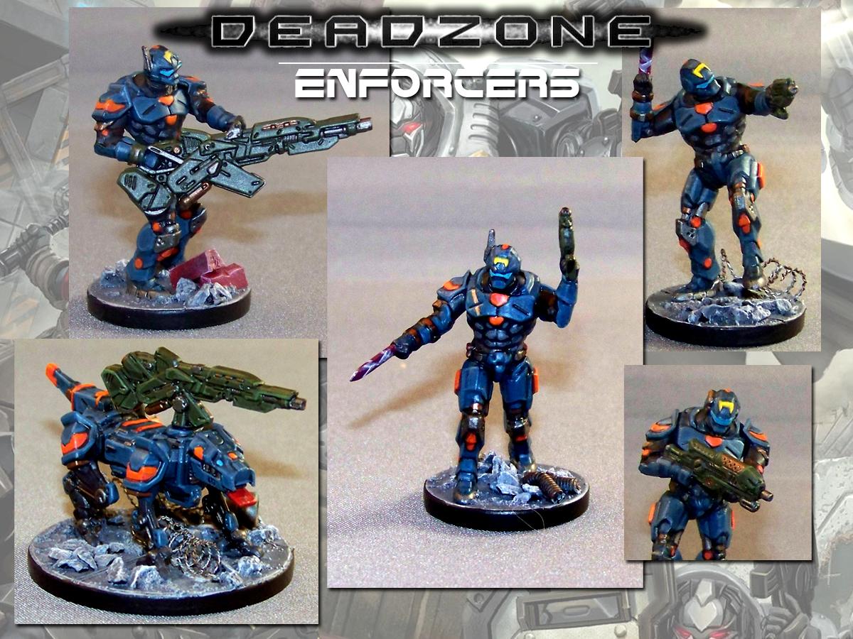 Deadzone, Enforcers, Mantic - Deadzone: Enforcers Demo Team - Gallery - DakkaDakka